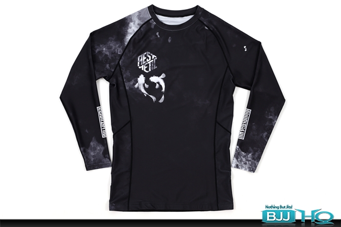 Aesthetic Sumi-E Long Sleeve Rash Guard - BJJHQ