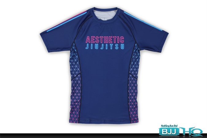 Aesthetic Neon Short Sleeve Rash Guard - BJJHQ