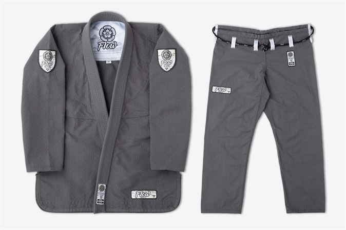 Flow Kimonos Alpine Pro 2.6 Grey - BJJHQ