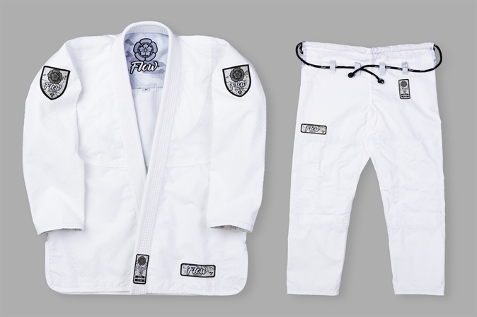 Flow Kimonos Alpine Pro 2.6 - White - BJJHQ