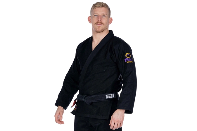 Fuji - All Around BJJ Gi Black/Purple/Gold - BJJHQ