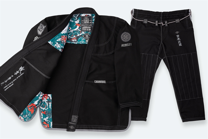 Half Sumo "Kensei Dogi" - Black - BJJHQ