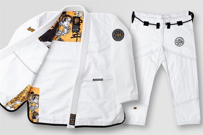 Half Sumo "White Tiger" Dogi - BJJHQ