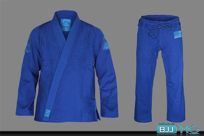 Inverted Gear Light Pearl BJJ Gi - Blue - BJJHQ