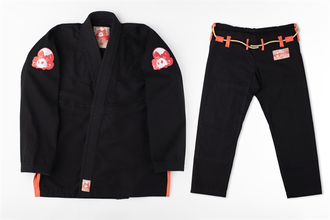 Inverted Gear "Panda 400" BJJ Gi - Black - BJJHQ