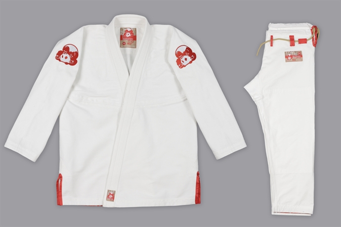 Inverted Gear Panda 400 BJJ Gi - White - BJJHQ