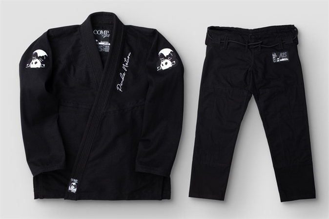 Inverted Gear Comp Light BJJ Gi - Black - BJJHQ