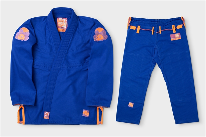 Inverted Gear Ultra Light Panda BJJ Gi - Blue - BJJHQ