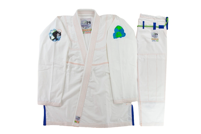 Inverted Gear Voyager BJJ Gi - White - BJJHQ