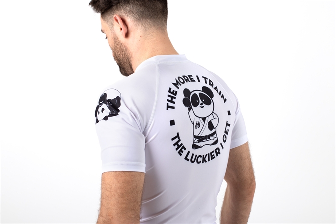 Inverted Gear Panda Short Sleeve Ranked Rashguard - BJJHQ