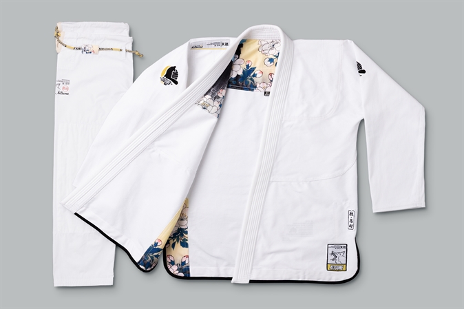 Kitsune Bloom BJJ Gi - White - BJJHQ