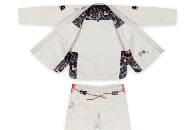 Kitsune Kimonos "Dragon" Jiu Jitsu Gi - Unbleached Edition - BJJHQ