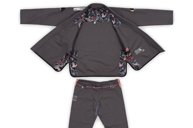 Kitsune "Dragon" BJJ Gi - Dark Grey - BJJHQ