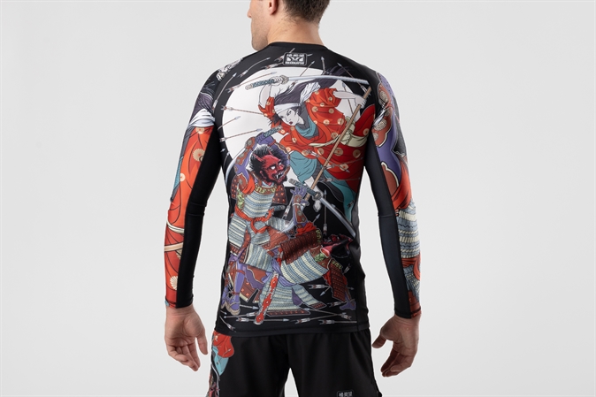 Meerkatsu "Demon Hunter" Long Sleeve Rash Guard - BJJHQ