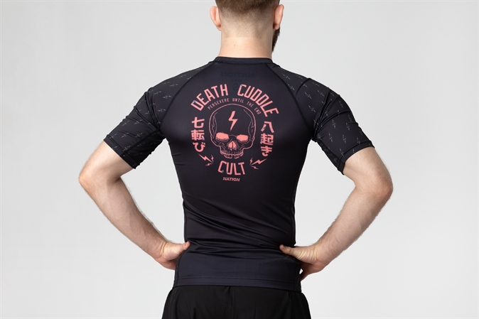Nation Athletic "Death Cuddle Jiu Jitsu" Rash Guard - BJJHQ