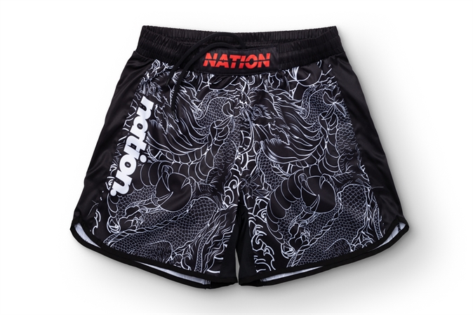 Nation Athletic "Rising Dragon" Shorts - BJJHQ