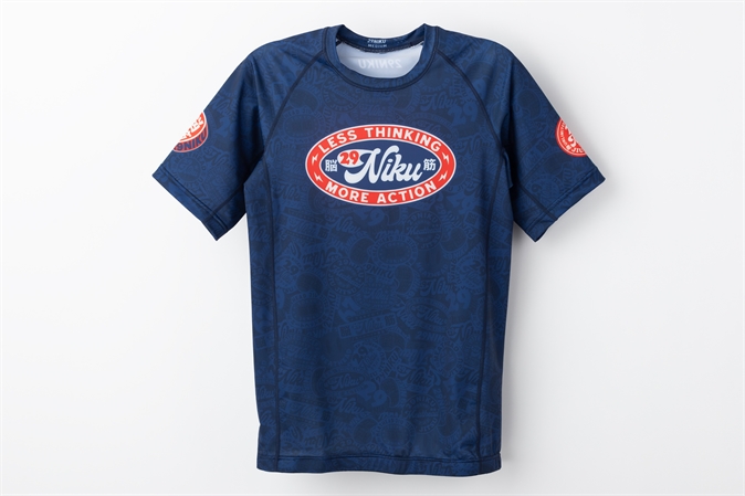 29Niku "Less Thinking / More Action" Rash Guard - BJJHQ