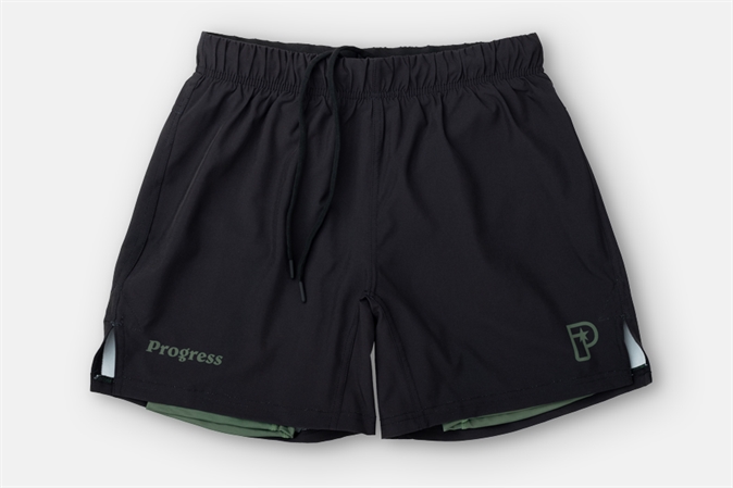 Progress Academy Plus Hybrid Shorts - Black - BJJHQ