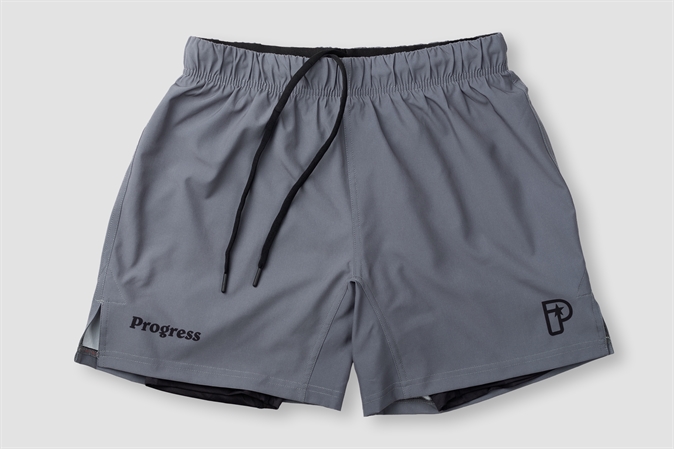 Progress Academy Plus Hybrid Shorts - Grey - BJJHQ