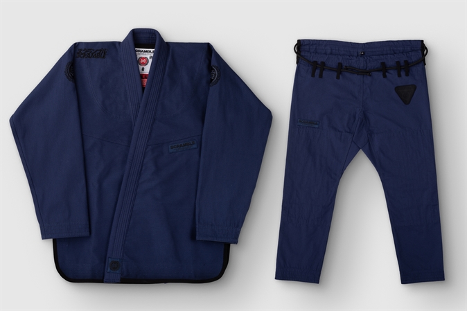 Scramble Athlete Pro BJJ Gi - Navy - BJJHQ