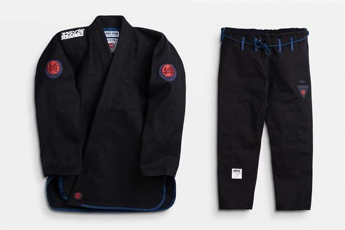 Scramble Athlete Pro BJJ Gi - Black - BJJHQ